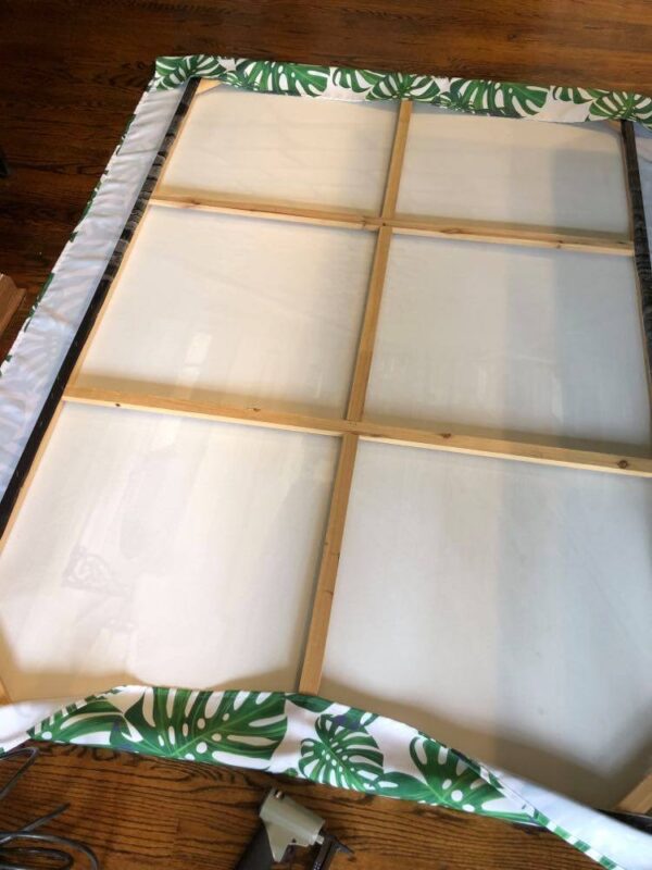 From Table to Wall - How to Create Easy Tablecloth Wall Art - Sonata ...