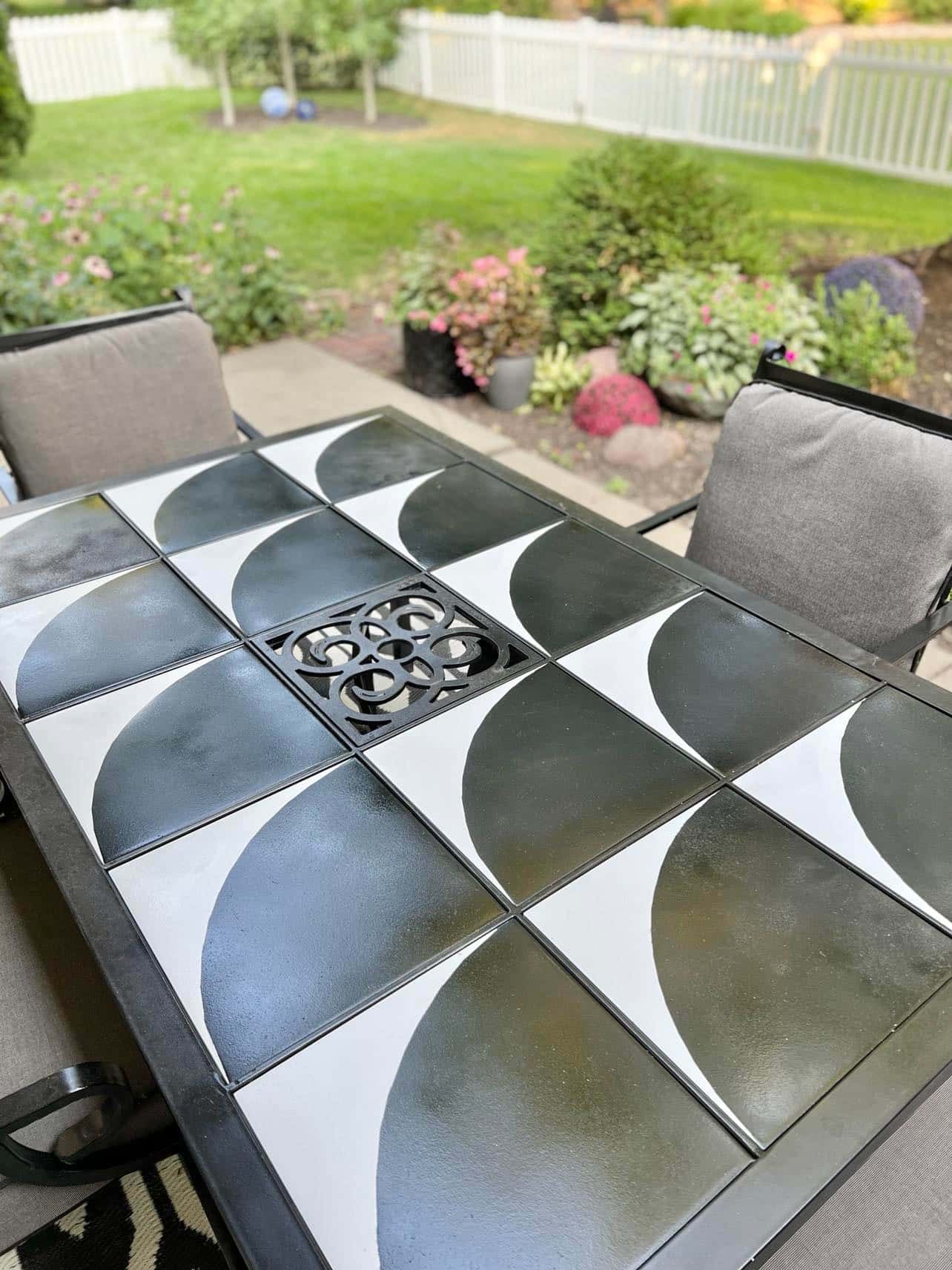 An Easy DIY Patio Table Makeover for Outdoor Dining - Sonata Home Design