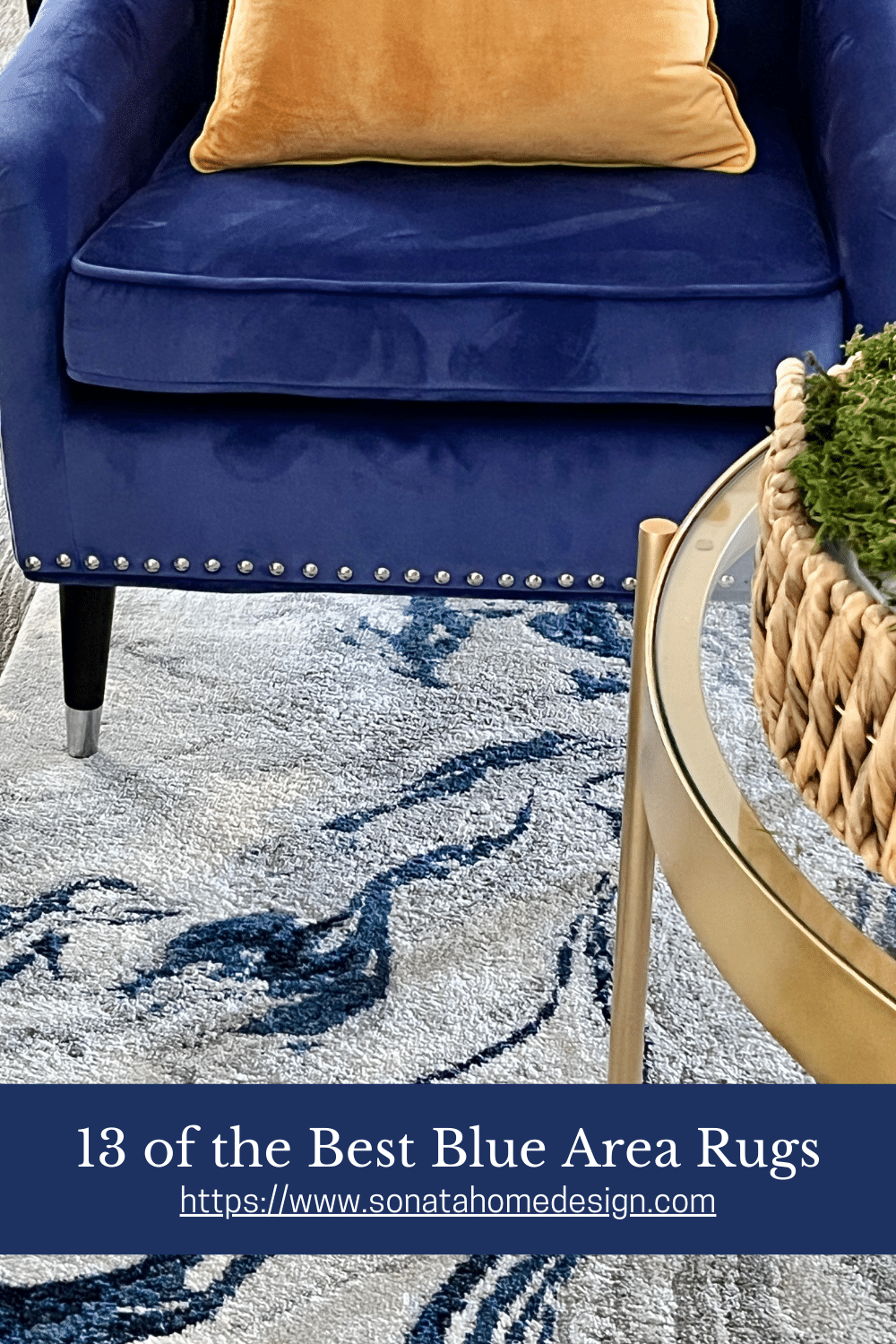 13 of the Best Blue Area Rugs - Sonata Home Design