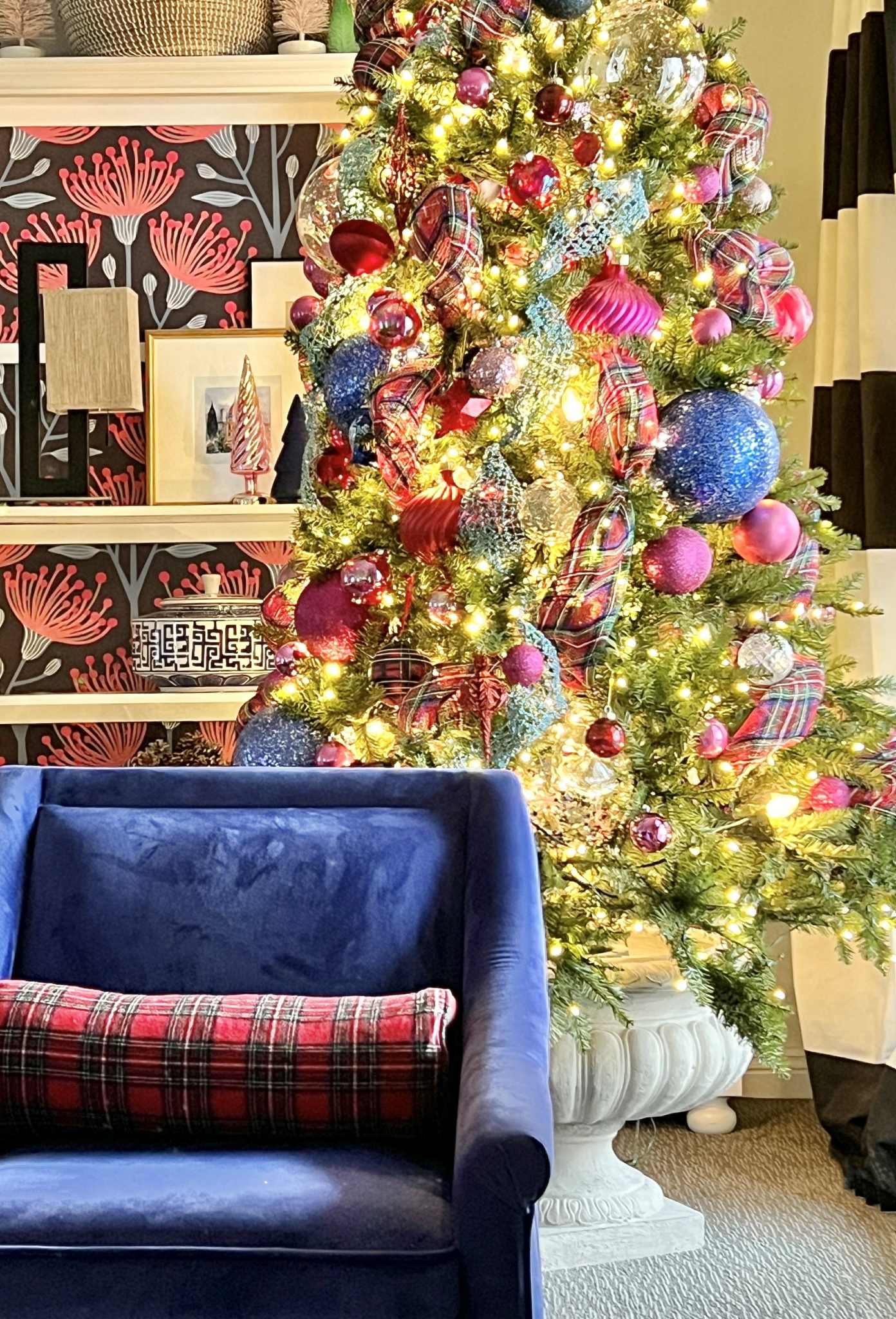 How to Make a Thin Christmas Tree Look Fuller