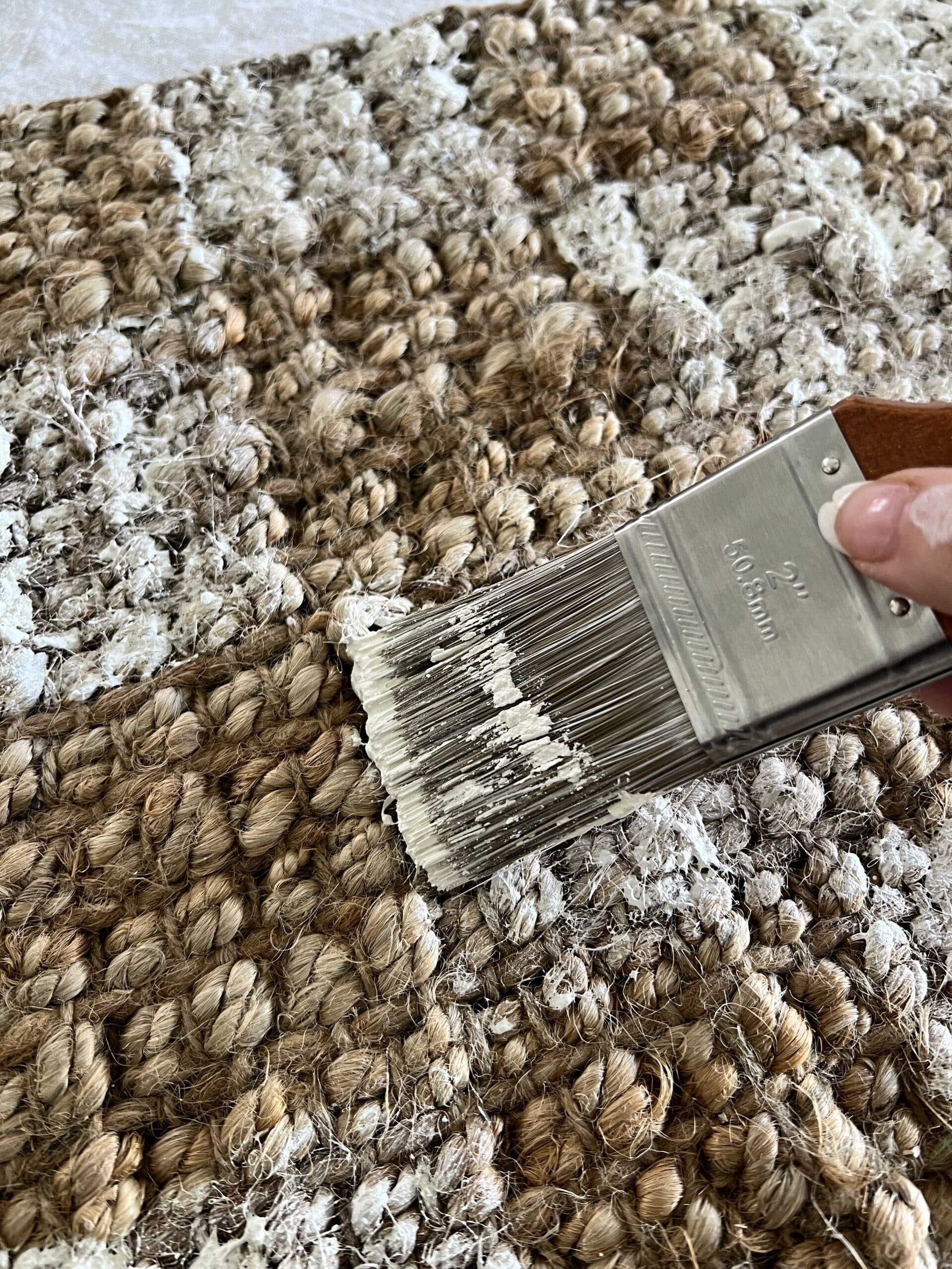 3 Easy Steps to Painting a Checkerboard Jute Rug