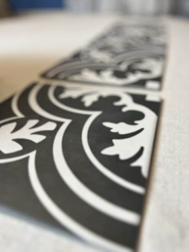 How to make a DIY tile planter box