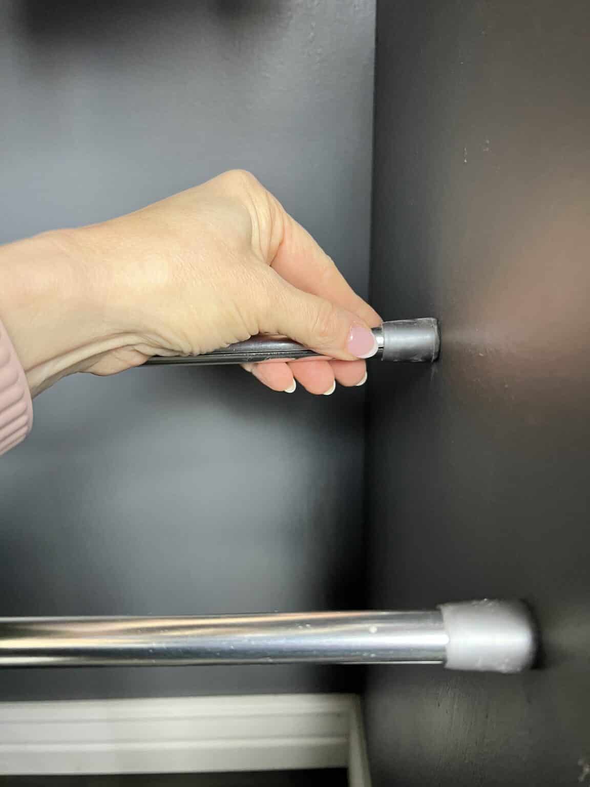 Tension Rod Shoe Storage for Your Closet