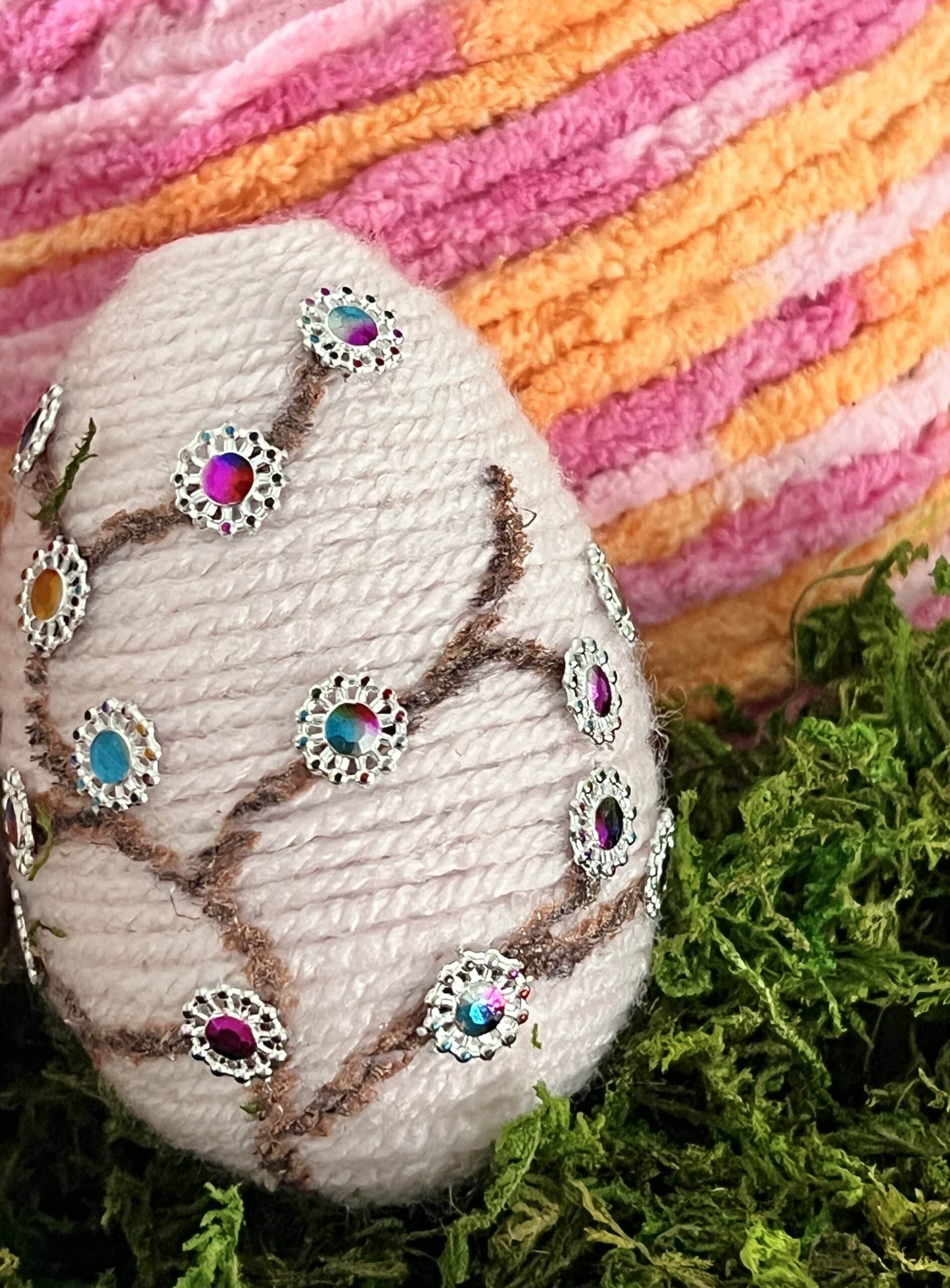 Decorative Eggs for Spring with Just the Right Bling - Sonata Home Design
