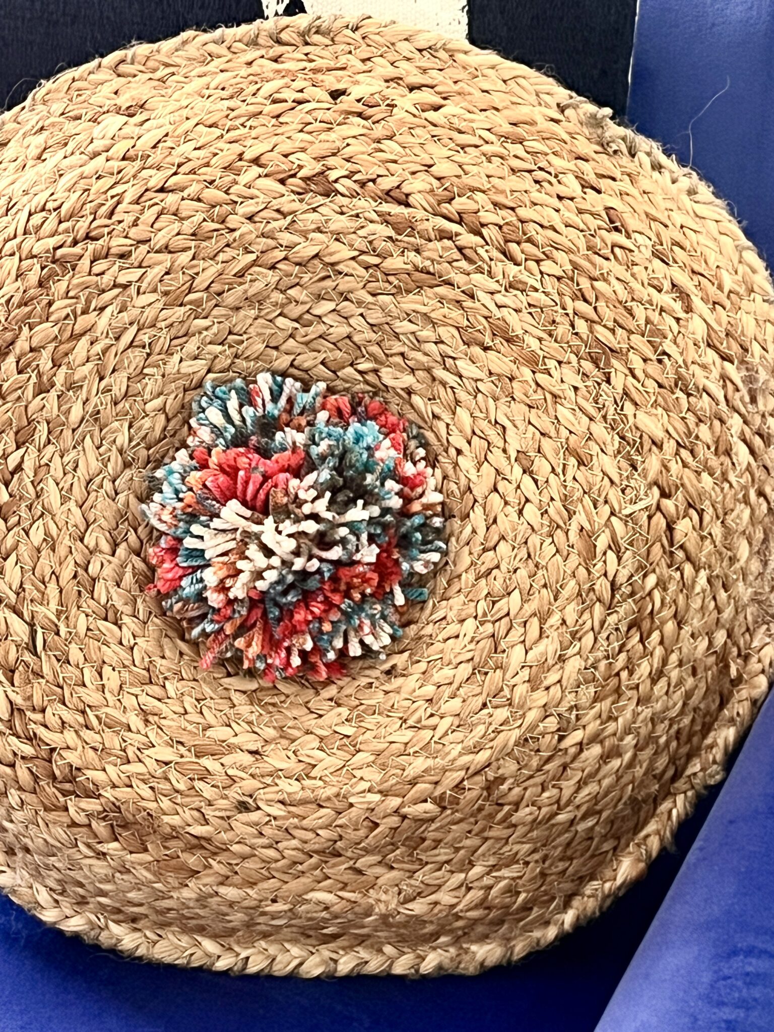 How to Make an Easy DIY Boho Pom Pom Throw Pillow - Sonata Home Design