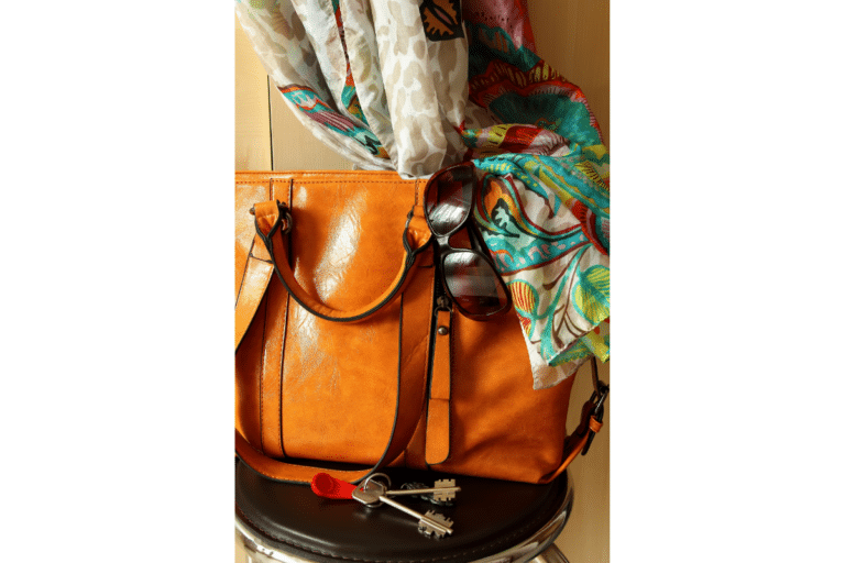 How to Tie and Style a Scarf on Your Handbag or Purse - Sonata Home Design
