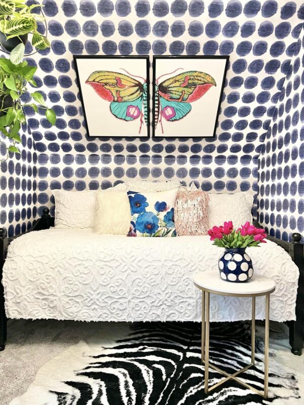 15 DIY Wallpaper Crafts for Creative Home Decor Projects - Sonata Home ...