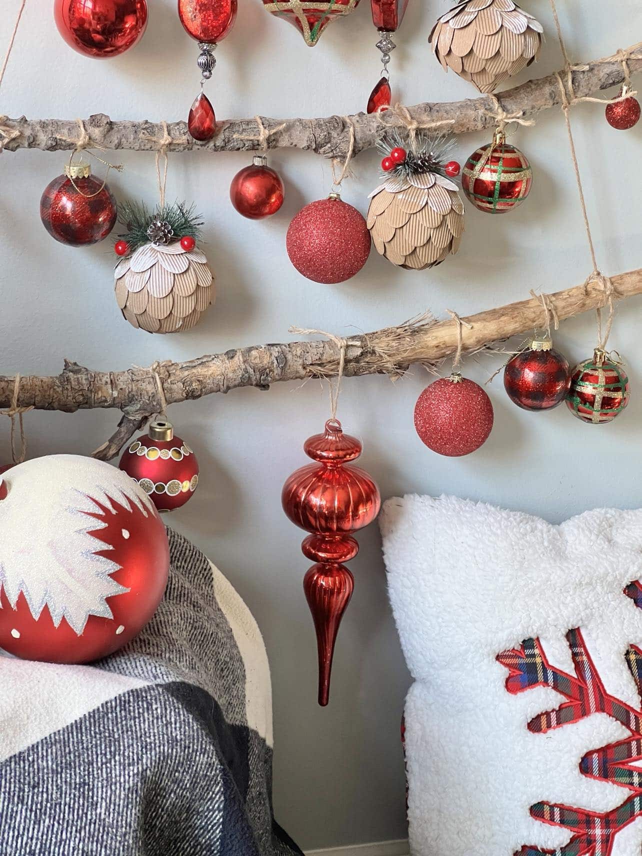 Deck Your Walls: How to Make a DIY Wall Christmas Tree - Sonata Home Design