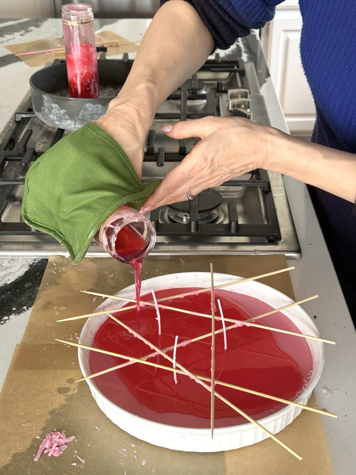 How to Make A Pie Candle That Looks Like A Strawberry Pie - Sonata Home ...