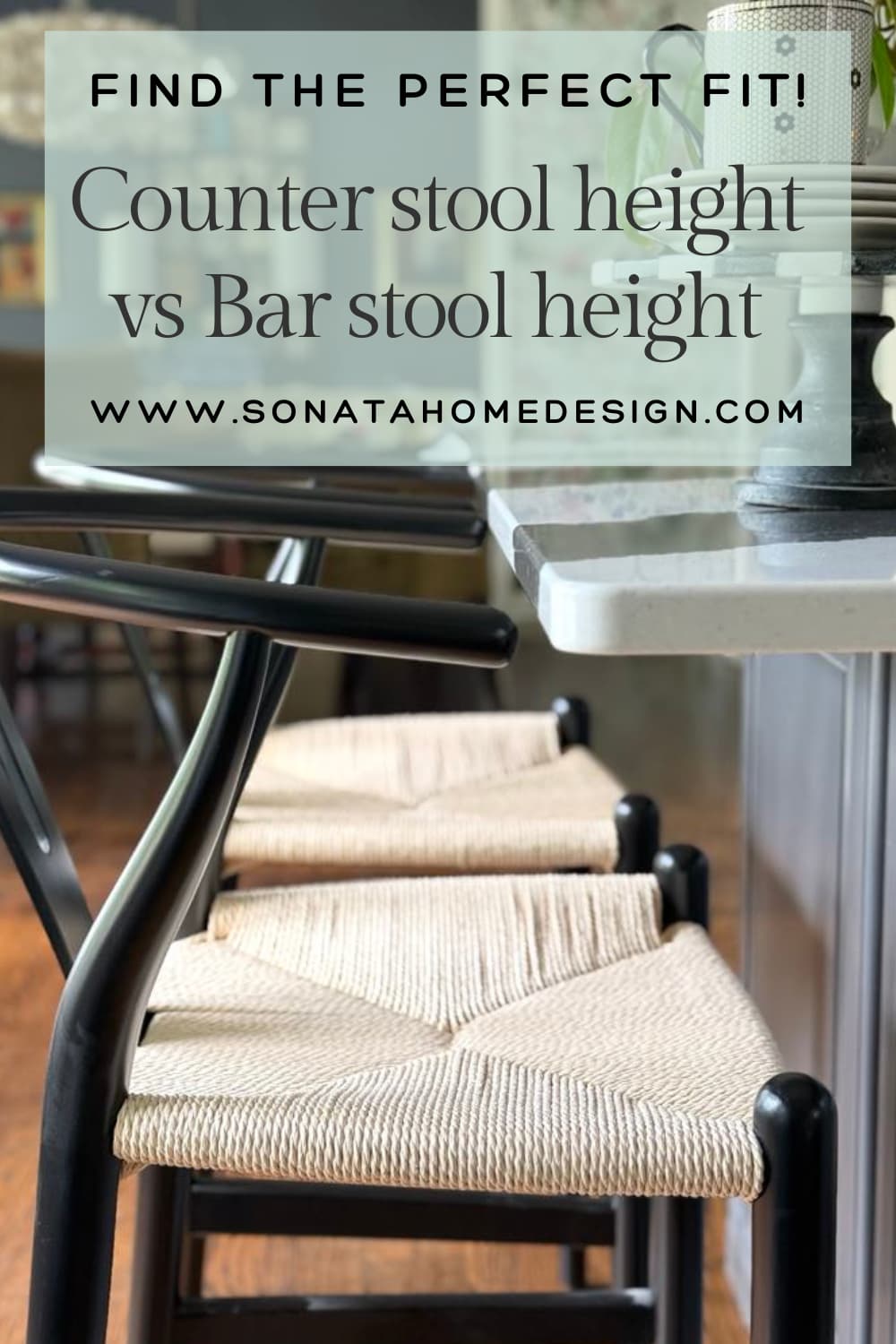 A Designer’s Take on Counter Stool Height vs Bar Stool Height - Sonata ...