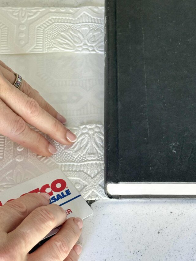 DIY Book Covers with Wallpaper: An Easy Shelf Styling Hack - Sonata ...