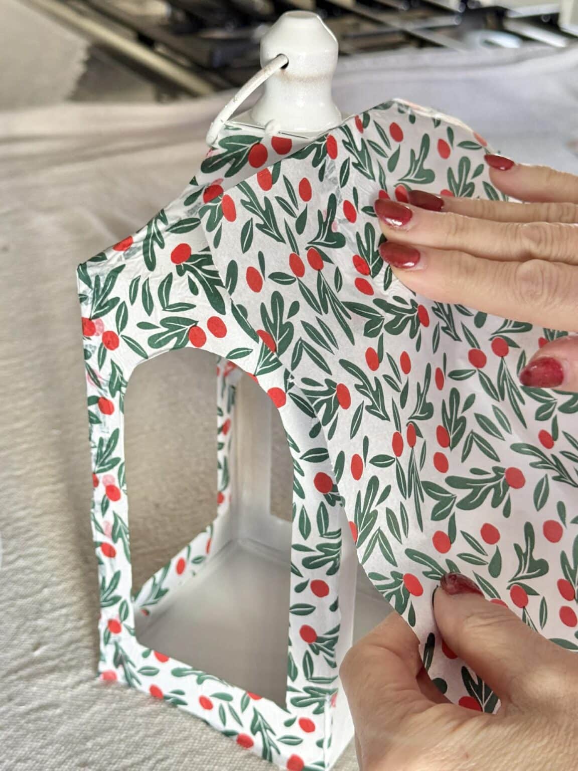 How to Make an Easy (and Adorable!) DIY Christmas Lantern - Sonata Home ...