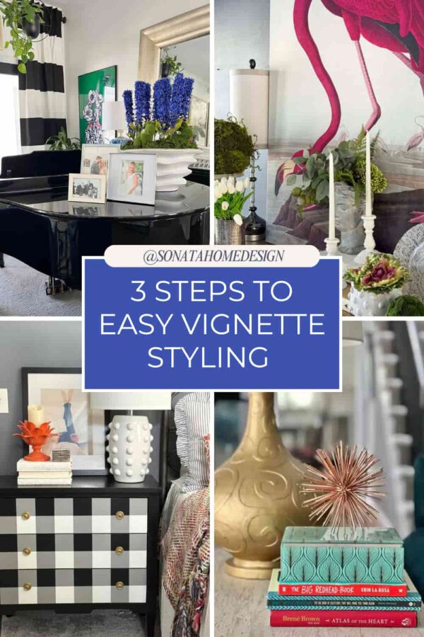 Design Vignette 101: The Formula for a Balanced Display - Sonata Home ...